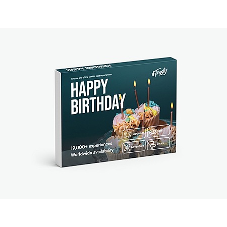 Tinggly Experience Gift Box - Happy Birthday Version $75 + Digital ...