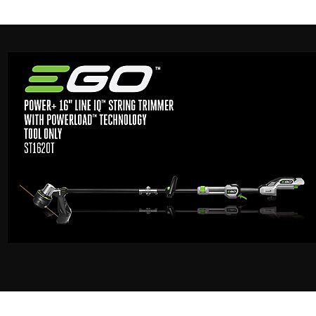 EGO 56V String Trimmer 16 with LINE IQ POWERLOAD Bare Tool $179 AC with ...