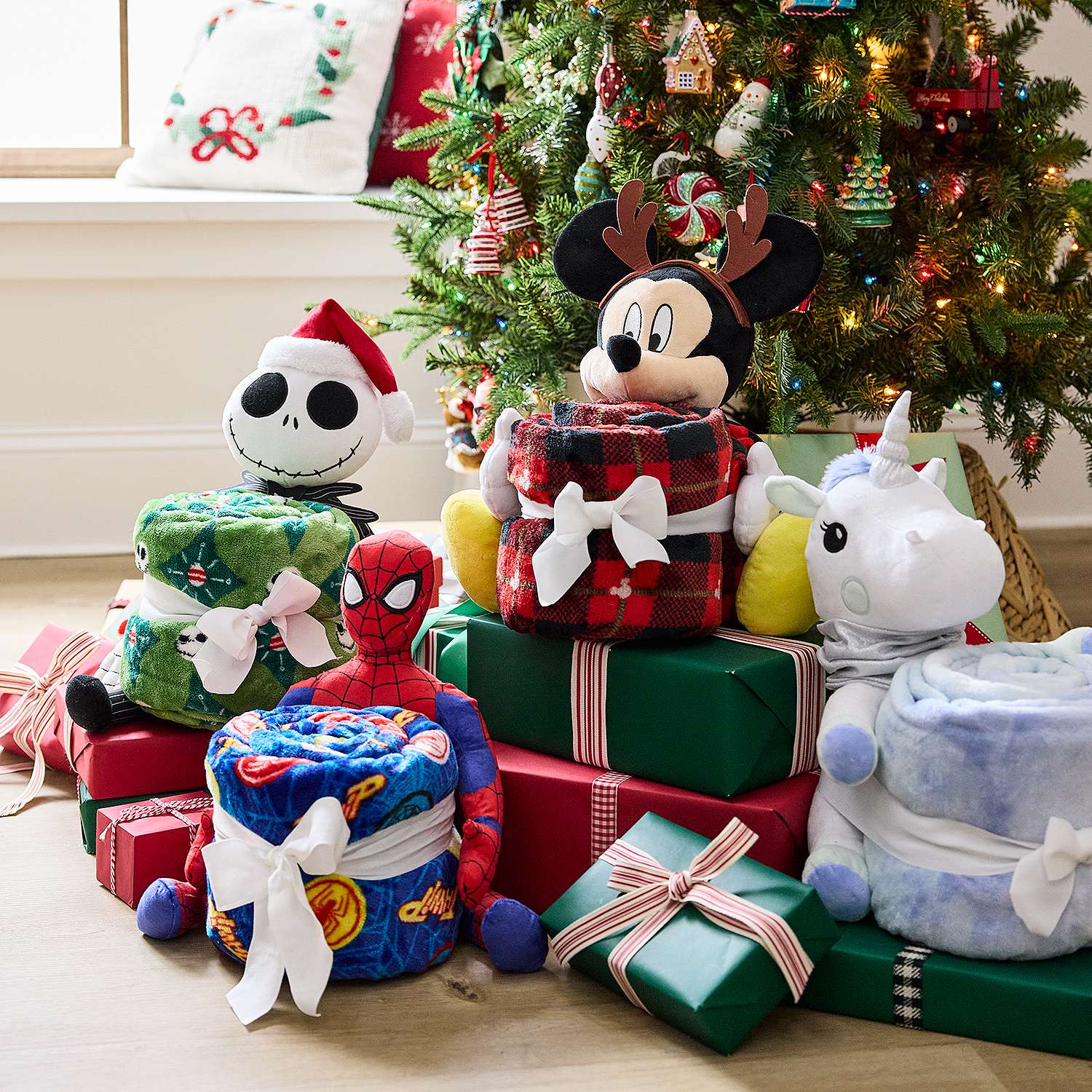 The Big One Kids' Plush Buddy & Throw Blanket Sets (Disney, Marvel ...