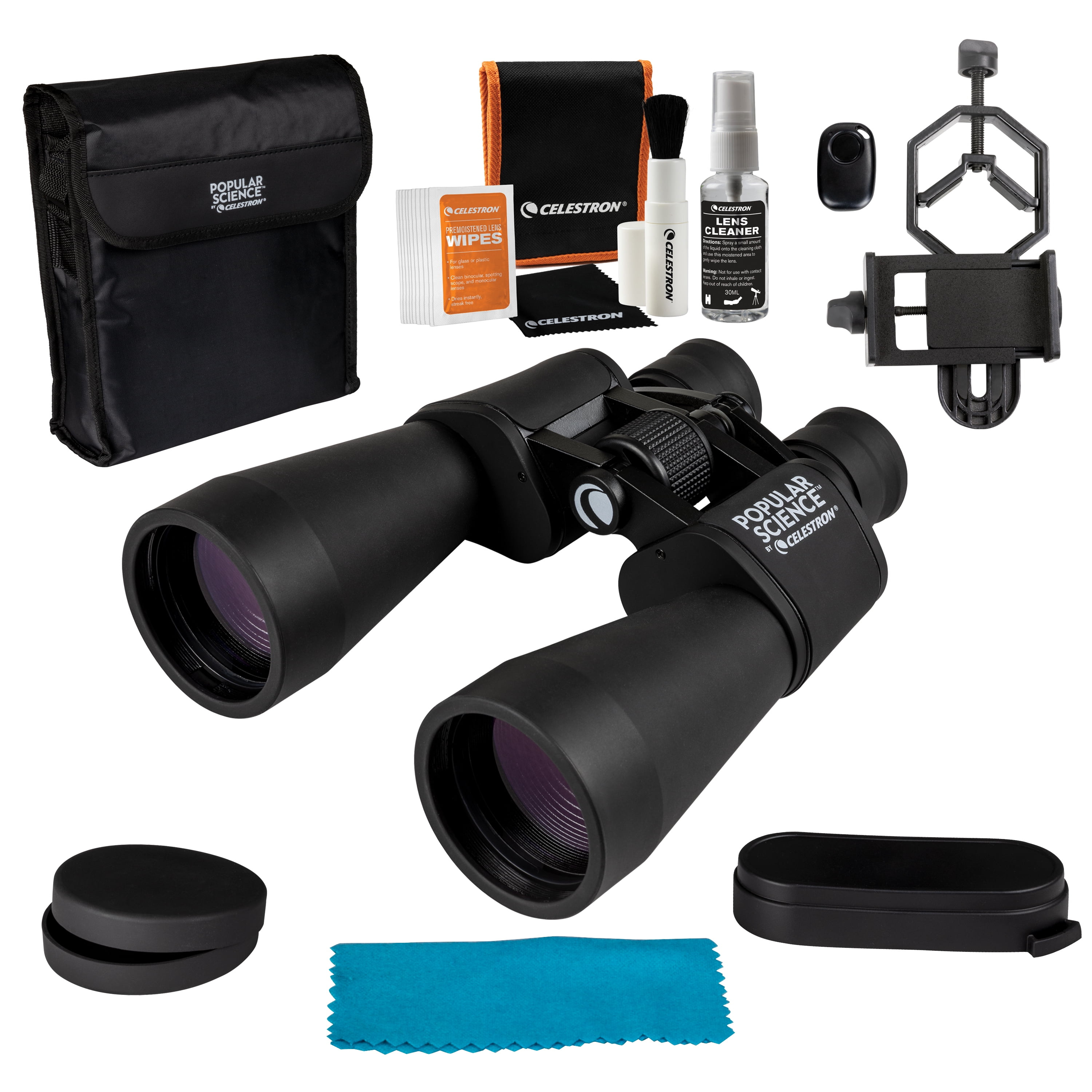 9x60mm Popular Science by Celestron SkyMaster Porro Binocular Deluxe Kit $39.83 + Free Shipping