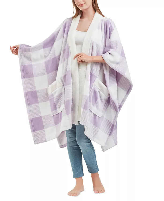 Premier Comfort Cozy Plush Wrap or Throw (Various Prints) $10.43 + Free ...