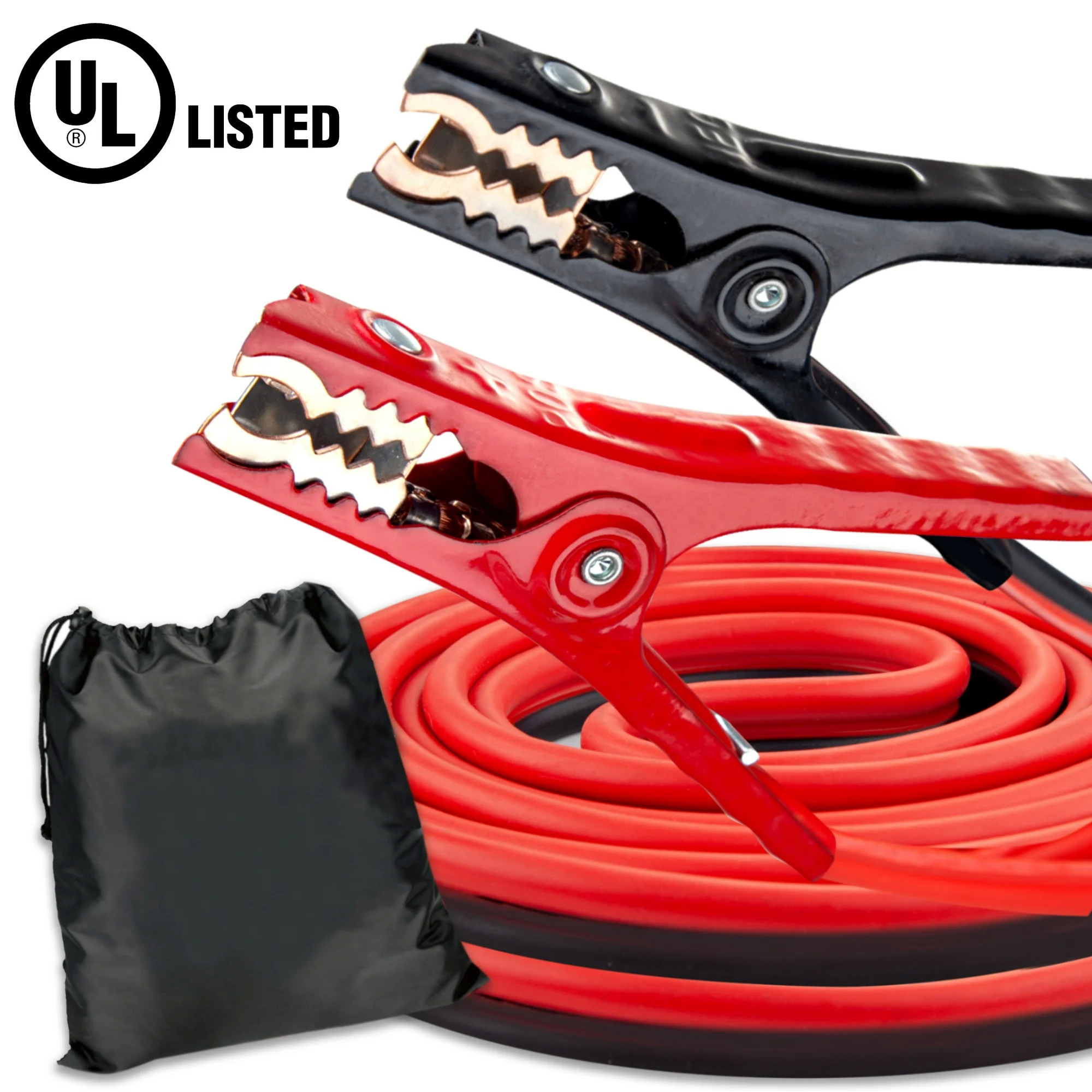20' EverStart Maxx 4-Gauge Professional Grade Booster Cables $13.94 ...