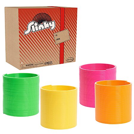 4-Count Just Play Giant Slinky Set $8 ($2 each) + Free Shipping w ...