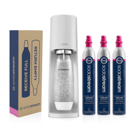 SodaStream Terra Bundle w/ 3-Count CO2 Quick Connect Cylinders $77 ...