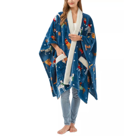 Premier Comfort Cozy Plush Blanket Wrap (Various Prints) $13.99 + Free ...
