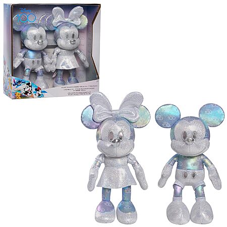 11" Just Play Disney100 Years of Wonder Mickey & Minnie Mouse Collector ...