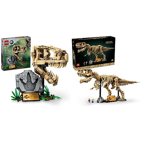 LEGO Jurassic World Dinosaur Fossils: 3145-Piece Tyrannosaurus Rex ...