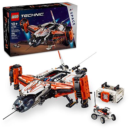 1365-Piece LEGO Technic VTOL Heavy Cargo Spaceship LT81 (42181) $65.99 ...