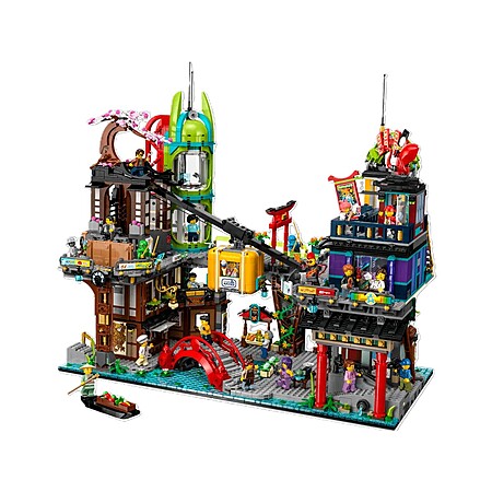 6163-Piece LEGO NINJAGO City Markets (71799) + 3 Gift Sets - 2025-11-21