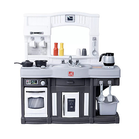 Step2 Modern Cook Play Kitchen w/ Lights/Sounds & 25-Piece Accessory ...
