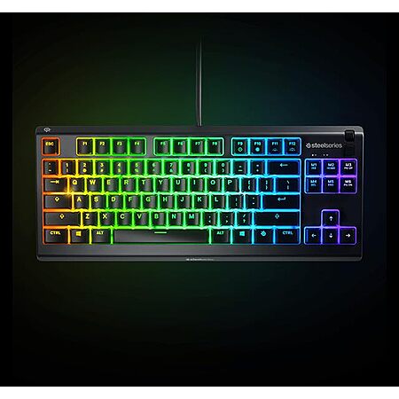 SteelSeries USB Apex 5 Hybrid Mechanical Gaming Keyboard – Per-Key RGB ...