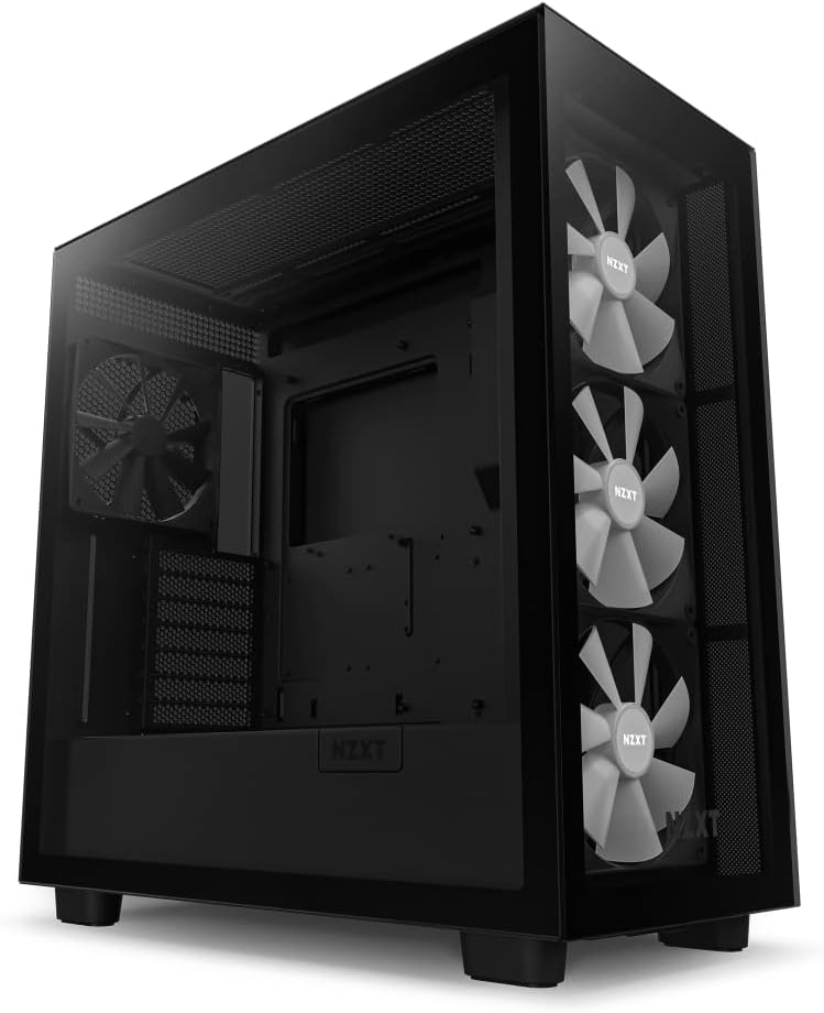 NZXT H Series H7 (2023) Elite Edition ATX Mid Tower Chassis (Black or ...