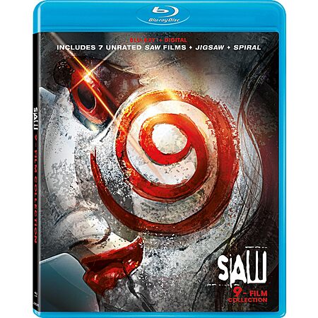 Saw: 9-Movie Collection (Blu-ray + Digital) $20 + Free Shipping w ...