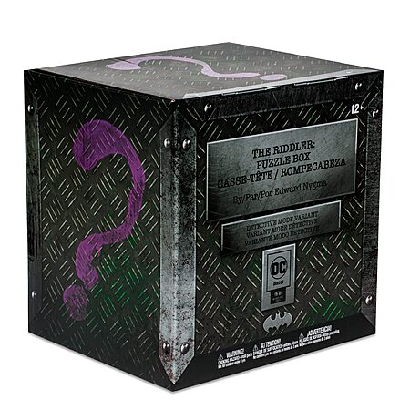McFarlane Toys: DC Direct Batman Themed The Riddler Puzzle Box ...