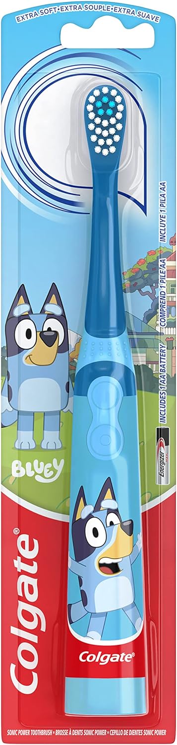 Colgate Kids' Battery Powered Toothbrush (Pokemon, Bluey) $3.73 w/ S&S ...