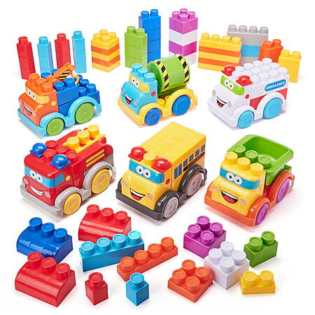 98-Piece Kid Connection Deluxe Vehicles & Building Blocks Playset $12. ...