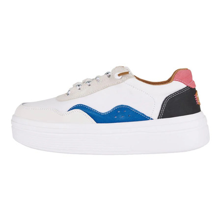 Hey Dude Women's Hudson Lift Colorblock Shoe (Blue/Multi) $29.99 + Free ...