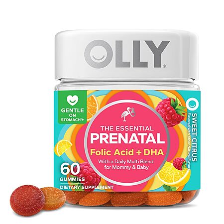 60-Count Olly The Essential Prenatal Chewable Multivitamin $9.61 w/ S&S ...