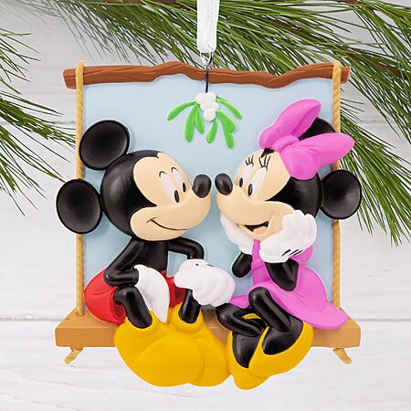 Hallmark Disney Mickey and Minnie on Swing Christmas Ornament - 2024-12-20