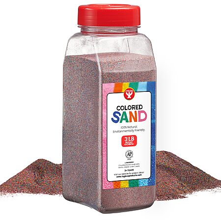 3-Pound Hygloss Products Colored Play Sand (Various Colors) $6.59 ...