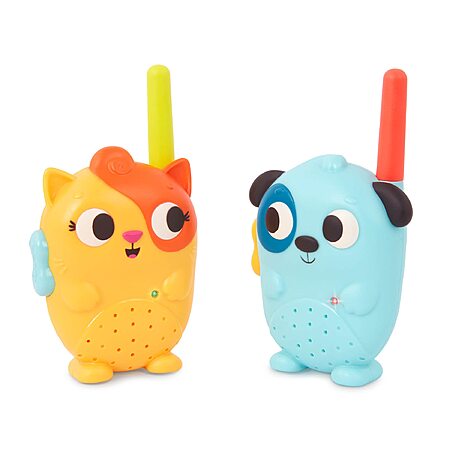 2-Pack B. toys Lolo & Woofer Walkie Talkie Set $9.75 + Free Shipping w ...