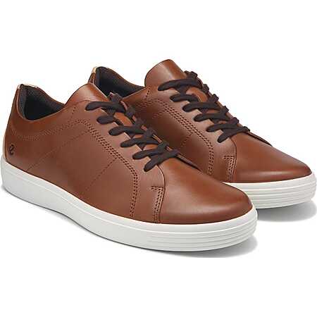 Ecco Men's Classic Lace-Up Sneaker (Cognac) $45.98 + Free Shipping ...