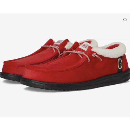 Hey Dude Men's Wally Santa Clause Slip-On Shoe $24.49 + Free Shipping ...