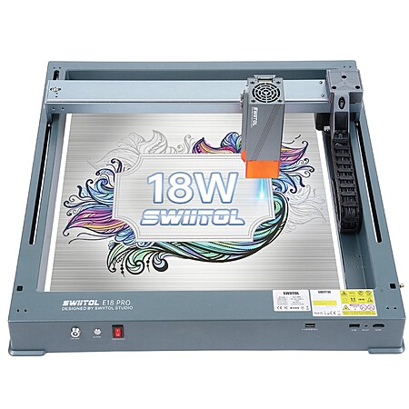 Swiitol E18 Pro 18W Integrated Structure Laser Engraver $115.99 Shipped ...
