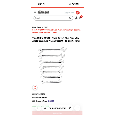 Snap-on SEP Program 12 Days of Holiday Deals - FOR STUDENTS ONLY $135 ...