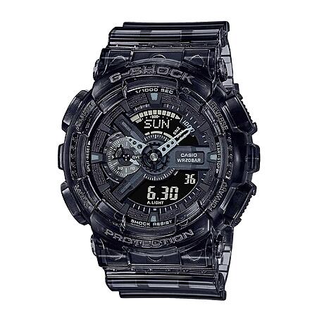 Casio Men's Quartz Watch - G-Shock Grey and Black Ana-Digi Dial Strap ...