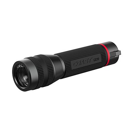 Coast GX20 1200 Lumen Waterproof Alkaline-Dual Power LED Flashlight $4. ...