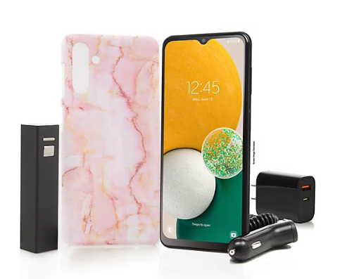 QVC: Tracfone 6.5" Samsung Galaxy A13 5G, 1500 Talk/Text/Data ...