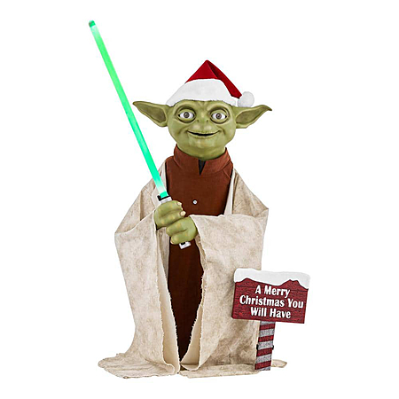 Select Animated Christmas Figures 50% Off: 6' Grinch or 3.5' Star Wars ...