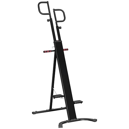 Soozier Folding Vertical Climber Exercise Machine, Height Adjustable ...