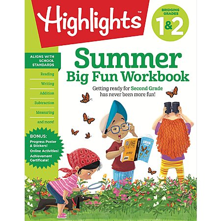 Lightening Deal: Highlights Summer Big Fun Workbook Bridging Grades 1 ...