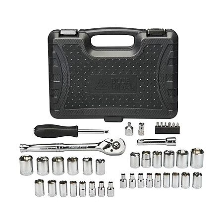 41-Piece Blue Ridge Tools Mechanics Socket Kit $11.99 or less + Free ...