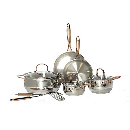 10 - Piece Denmark Stainless Steel Cookware Set $99.99 + Free Shipping ...