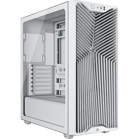 Corsair 3200D RS Mid-Tower PC Case w/ 3x RS120 PWM Fans & GPU Anti-Sag ...