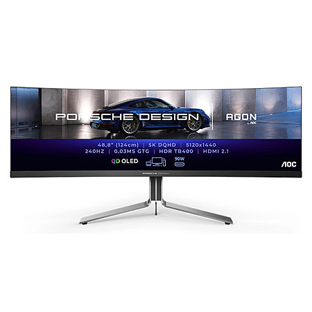 (Certified Refurbished) 49" AOC Agon PRO PD49 5120x1440 DQHD 240Hz OLED ...