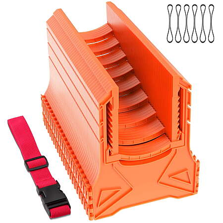 RV Sewer Hose Support - Orange, Heavy Duty Plastic - 20-Foot + Free ...