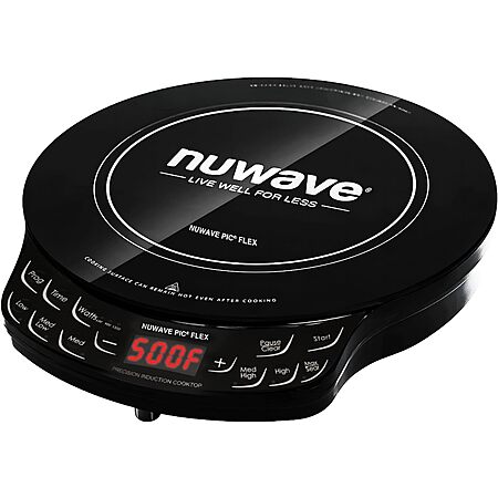 Nuwave Flex Precision Induction Cooktop, 10.25” Shatter-Proof Ceramic ...