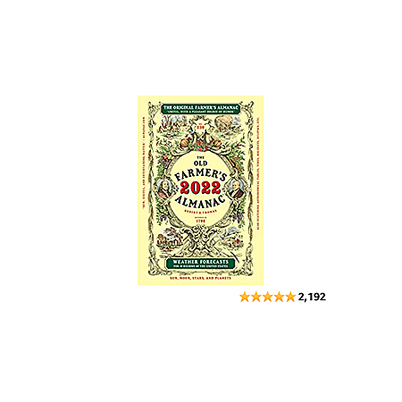 The Old Farmer's Almanac 2022 Trade Edition - $8.94 - 2021-12-21