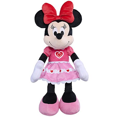 $13.99 Disney Minnie Mouse Valentine Large 19" Plush Stuffed Animal ...