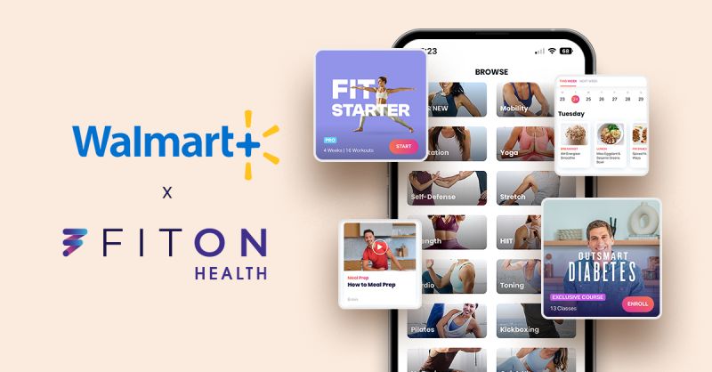 Walmart+ Members: 3 Free Months of Unlimited Access to FitOn Health