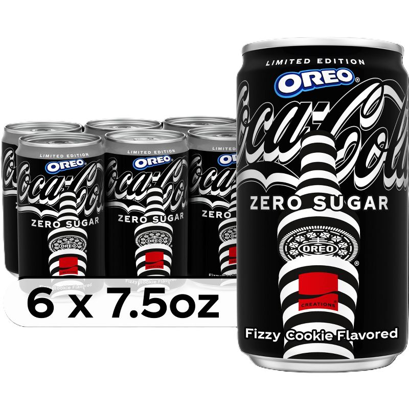 Limited Edition 10.86oz OREO Coca-Cola Cookies & 6-Pack 7.5oz Coca-Cola ...