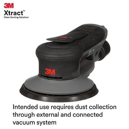 3M Xtract Electric Random Orbital Sander 88760, 6 in 3/16 in Orbit 350W ...