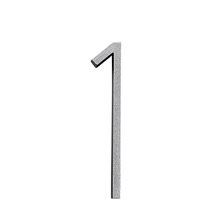 Everbilt 5 in. Silver Reflective Floating House Number 1-37897 - $3.28 ...