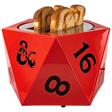 Uncanny Brands Dungeons & Dragons Halo 2-Slice Toaster - 2025-08-26