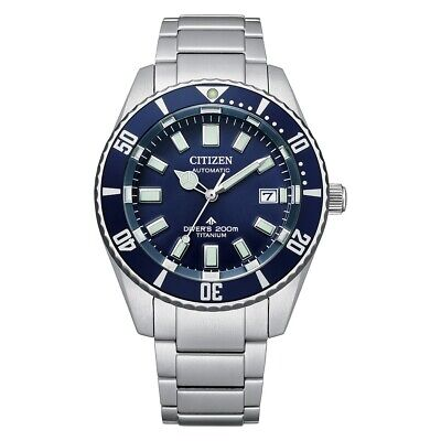 Citizen Men's Sea Promaster Fujitsubo Automatic Silver Watch 41 MM ...