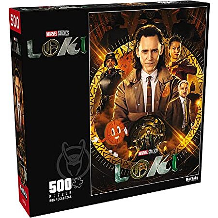 500-Pc Marvel Jigsaw Puzzle: Loki Glorious Purpose, The Amazing ...